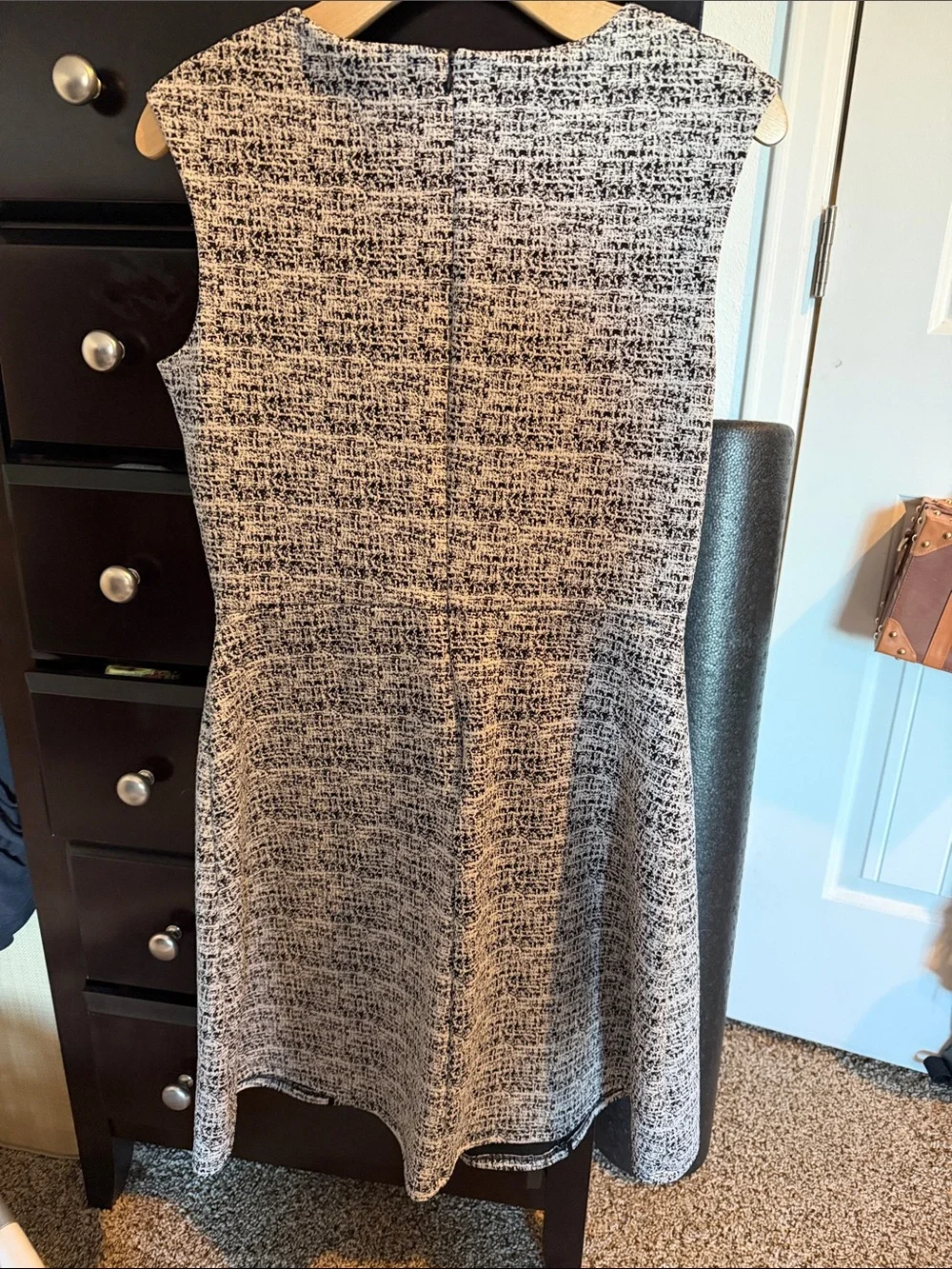 Enfocus Studio | Dresses | Enfocus Studio Black And White Tweed ...
